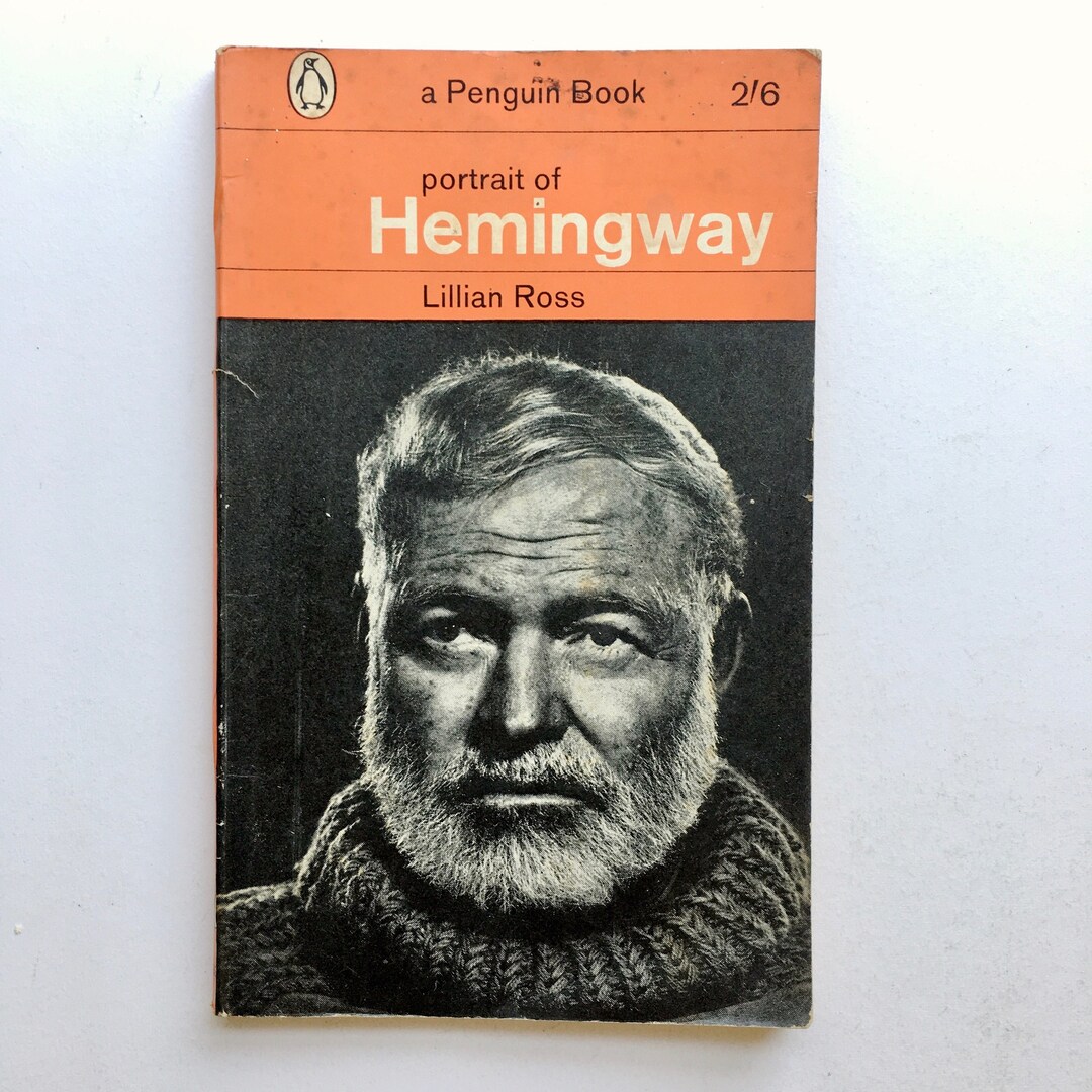Portrait of Hemingway - by Lillian Ross - Vintage Paperback Book - Etsy