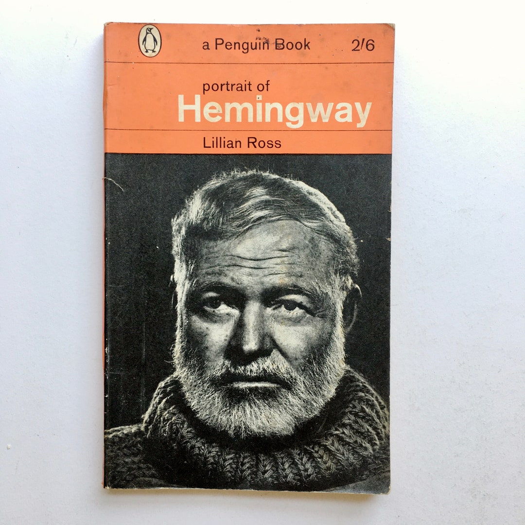 Portrait of Hemingway Lillian Ross - Etsy