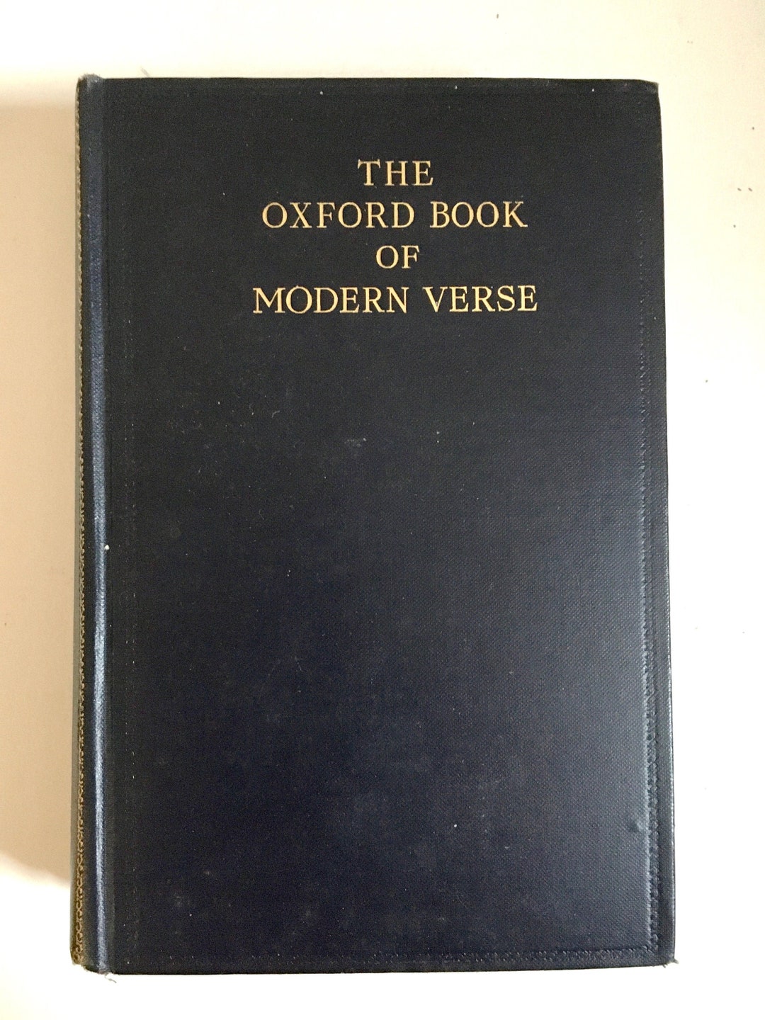 El libro de Oxford de versos modernos 1892-1935 - Etsy España