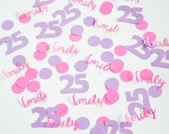 21st confetti | Etsy