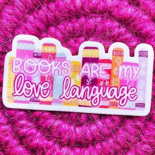 Dark Romance Book Lover Vinyl Sticker Bookish Vinyl Decal - Etsy