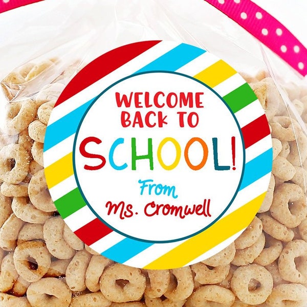 Welcome Back Stickers - Etsy