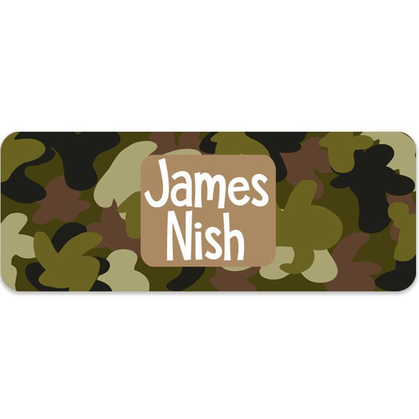 Camo Labels - Etsy