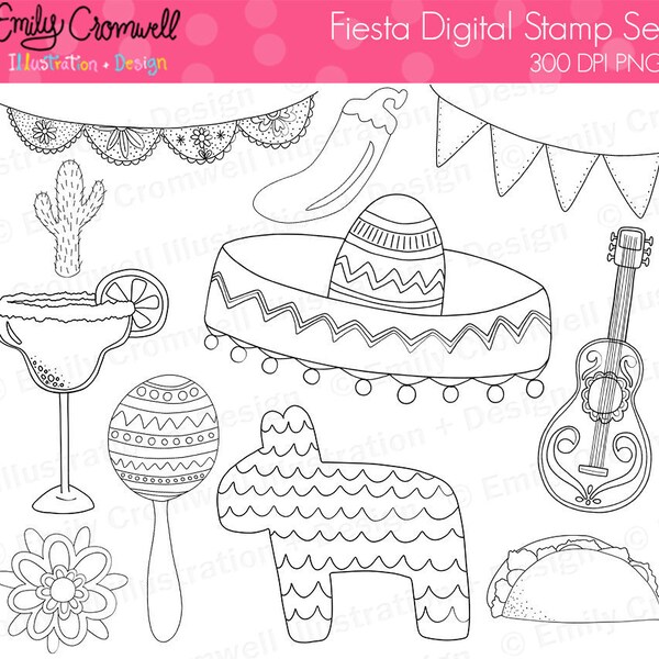 Pinata Outline Template - Etsy