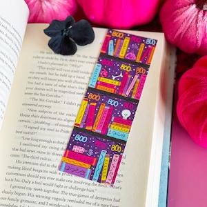 Halloween Bookshelf Bookmark - Halloween Bookmark - Matte Bookmark ...