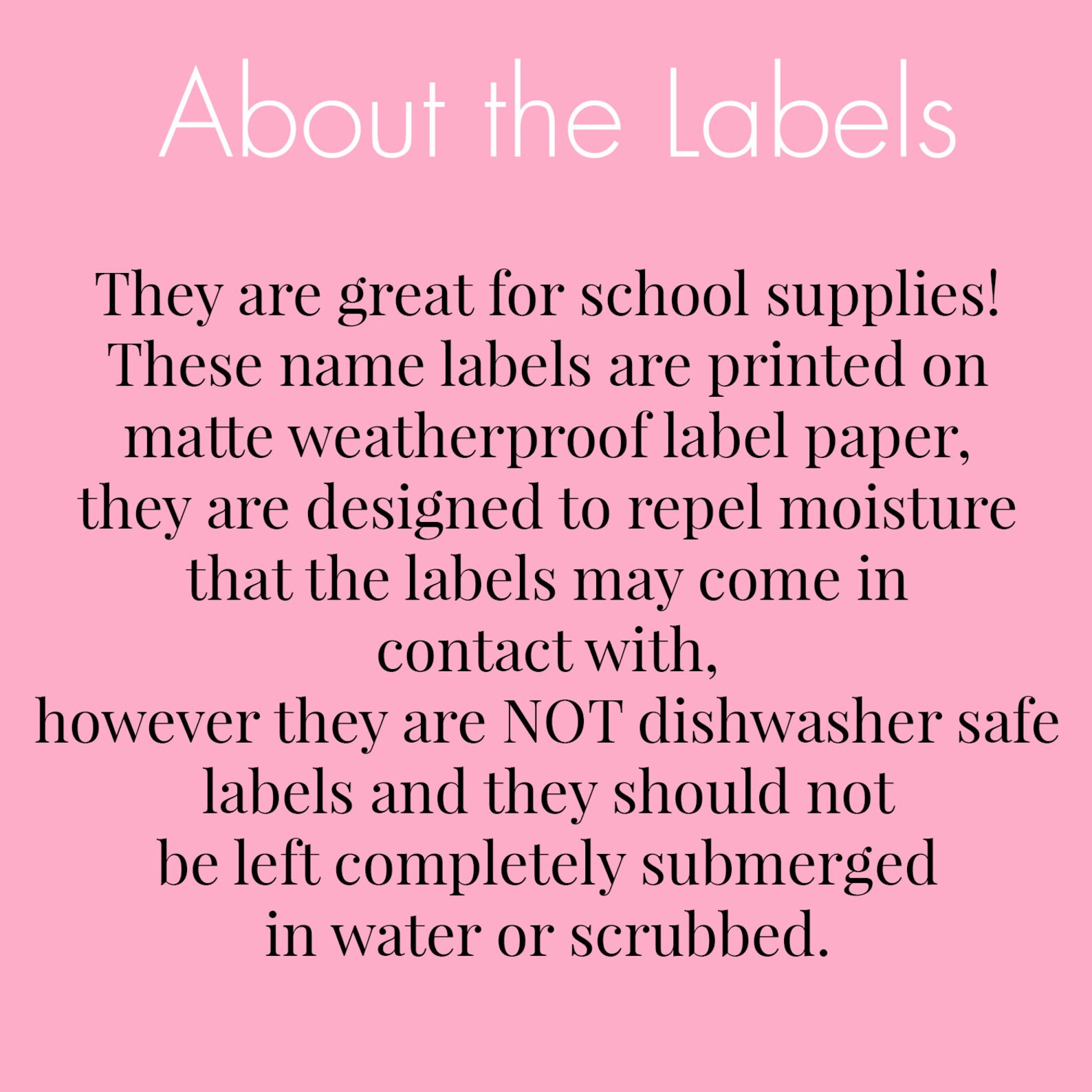 Otter Name Labels Name Labels Kids School Name Labels - Etsy