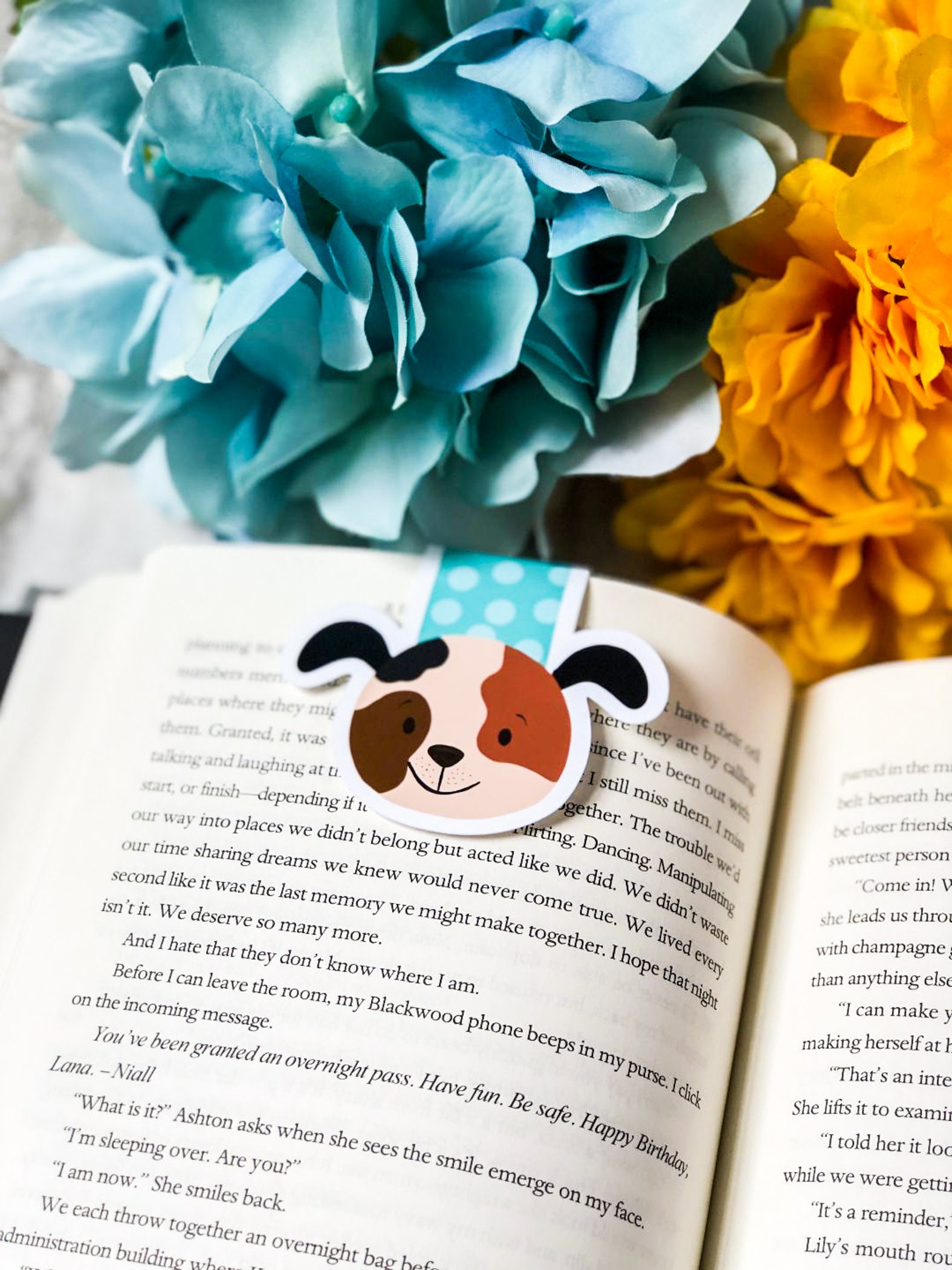 Dog Magnetic Bookmark Kids Puppy Magnetic Bookmark | Etsy