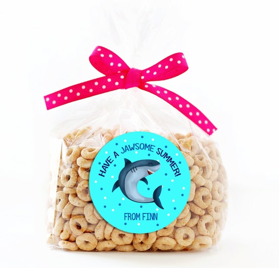 Last Day of School Stickers Shark Jawsome Summer Summer - Etsy