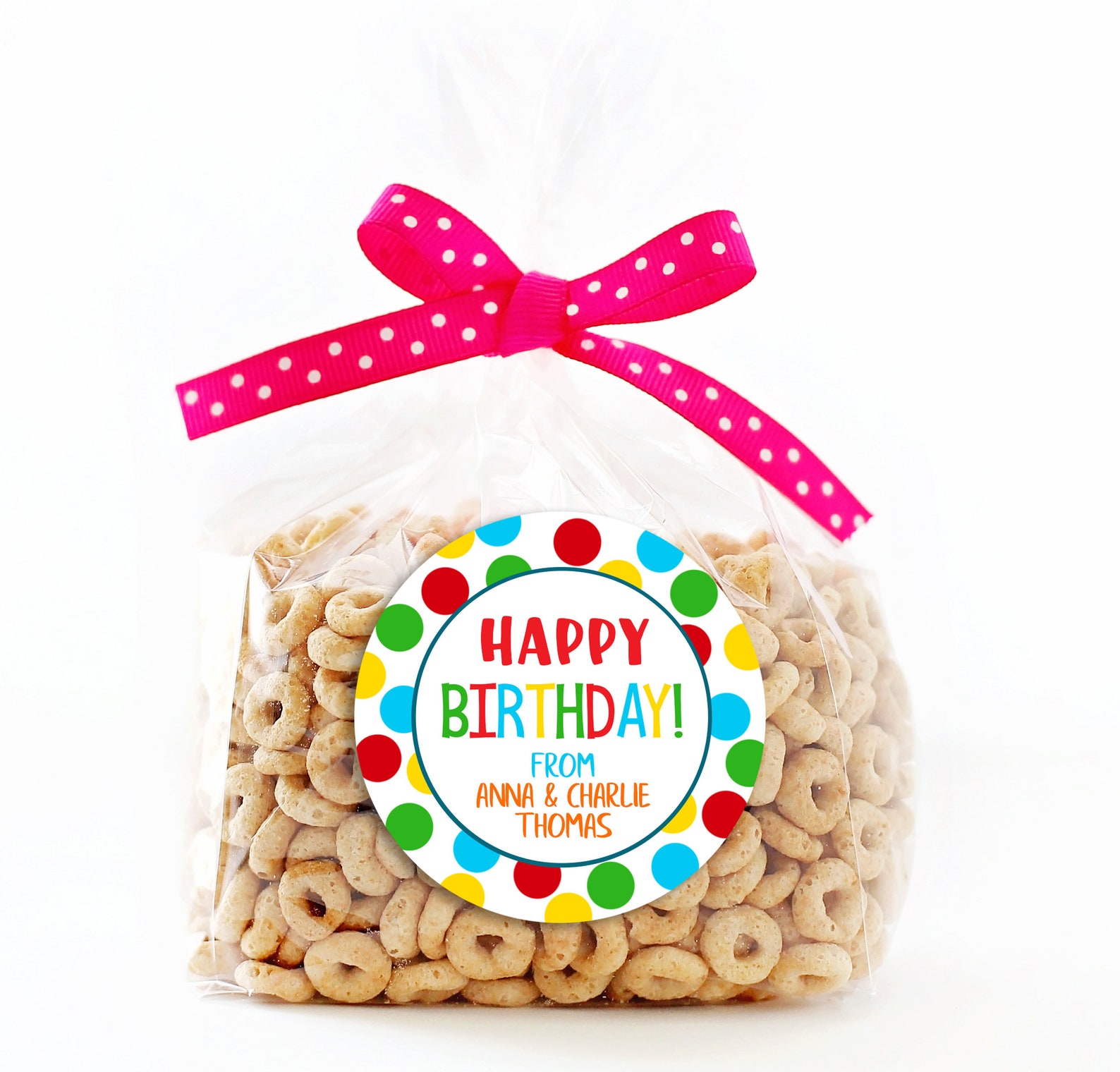 Happy Birthday Personalized Stickers Birthday Favor Stickers | Etsy