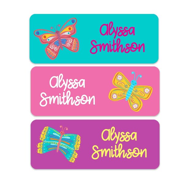 Butterfly Label - Etsy