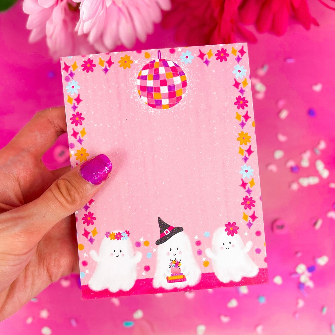 Disco Book Club Notepad 4.25" X 5.5" - Etsy