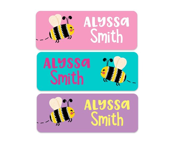 Bumble Bee Name Tags