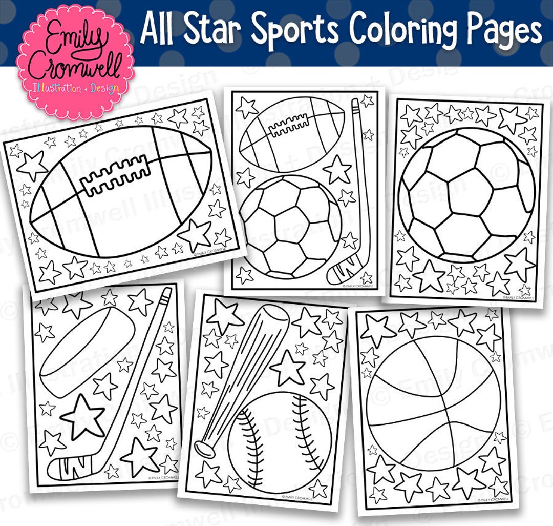 Boy Sports Coloring Pages