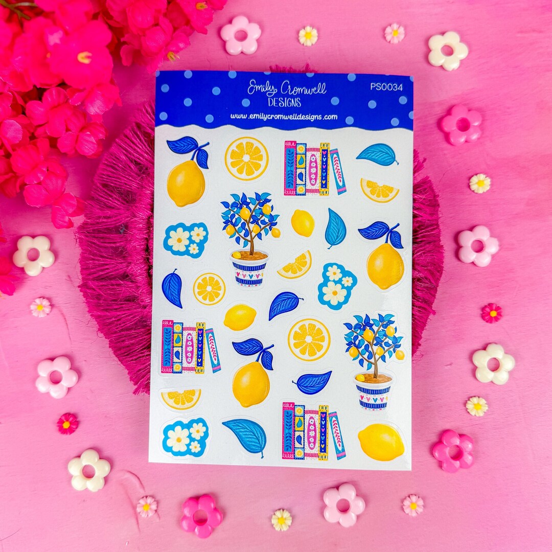 Summer in Greece Planner Stickers PS0034, Bullet Journal Stickers ...