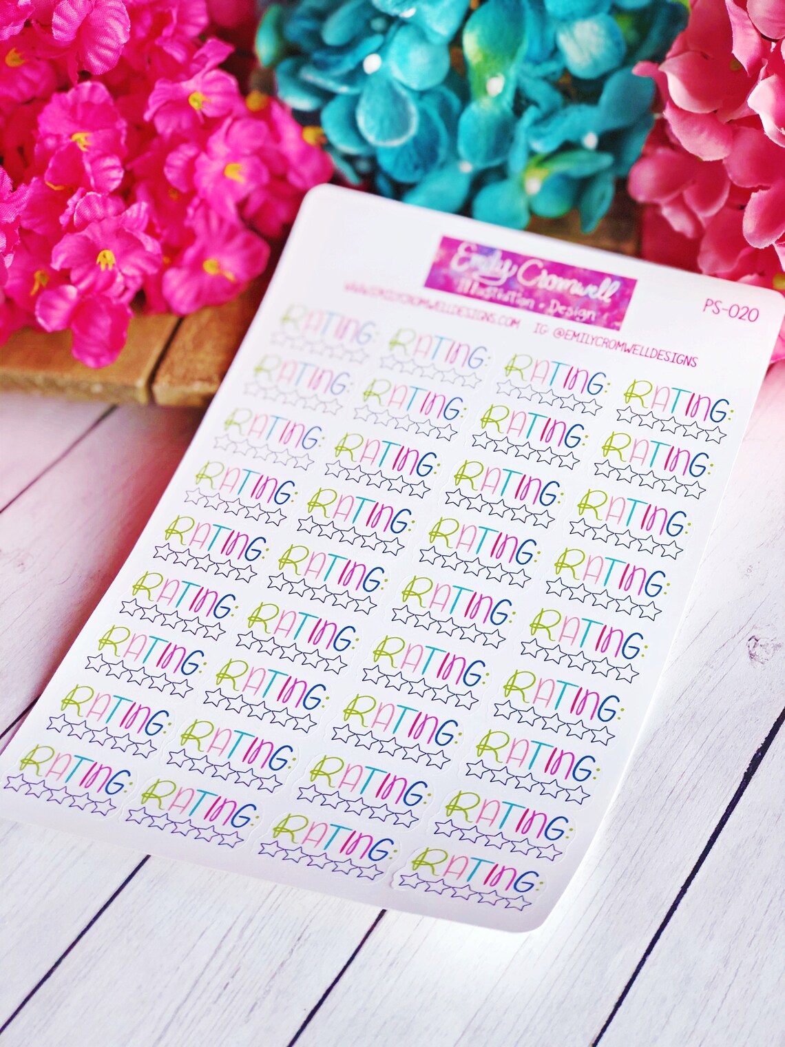 Book Rating Planner Stickers Bookish Planner Stickers Bullet - Etsy