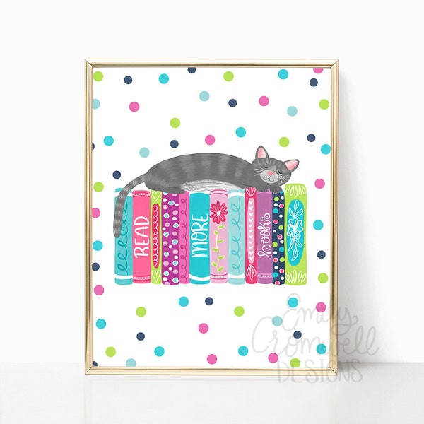 Bookish Wall Art - Etsy