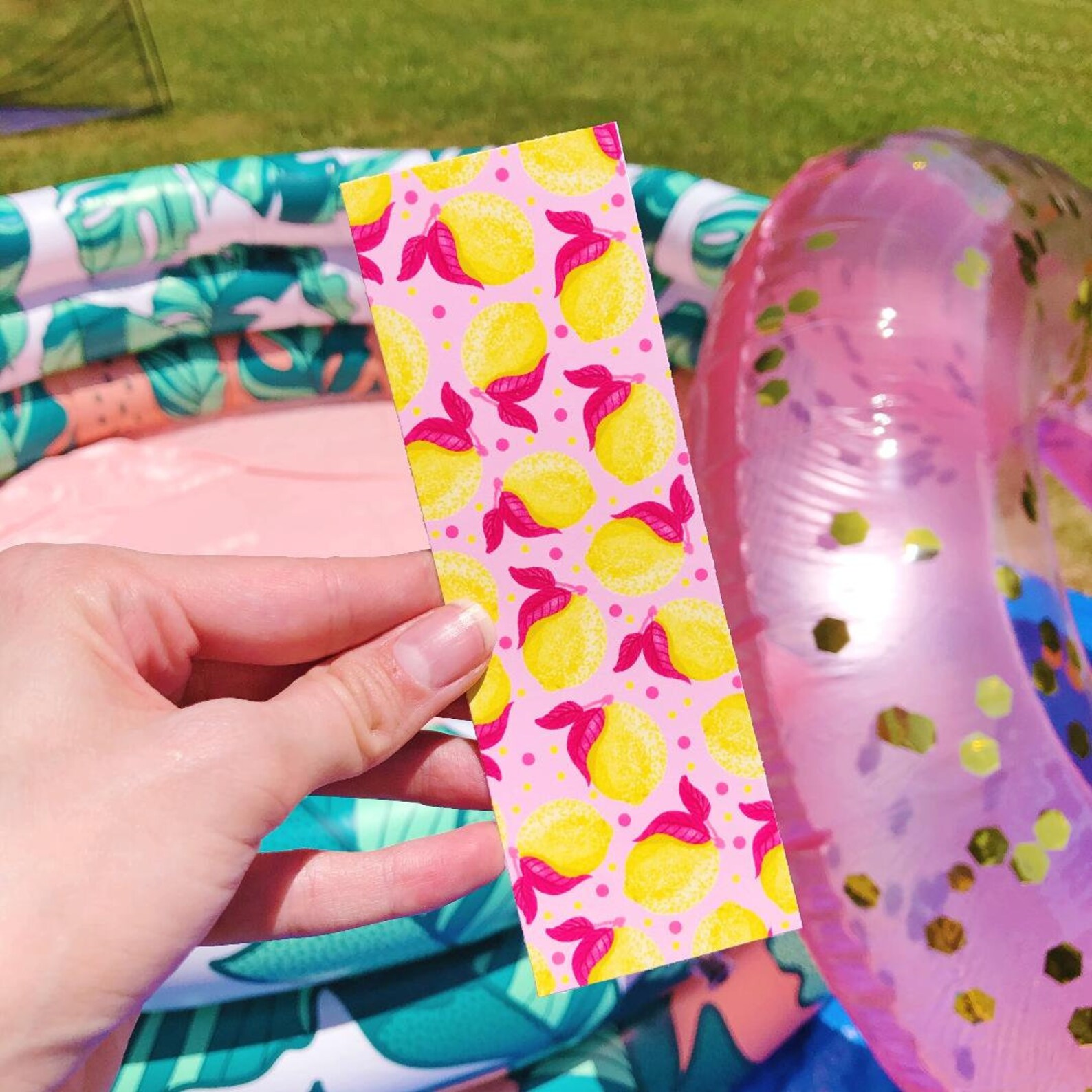 Summer Bookmark Set or Individual Matte Bookmark Cute - Etsy