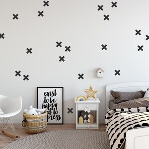 Plus Sign Decals, Swiss Cross Wall Decals, Plus Sign Stencil Design ...