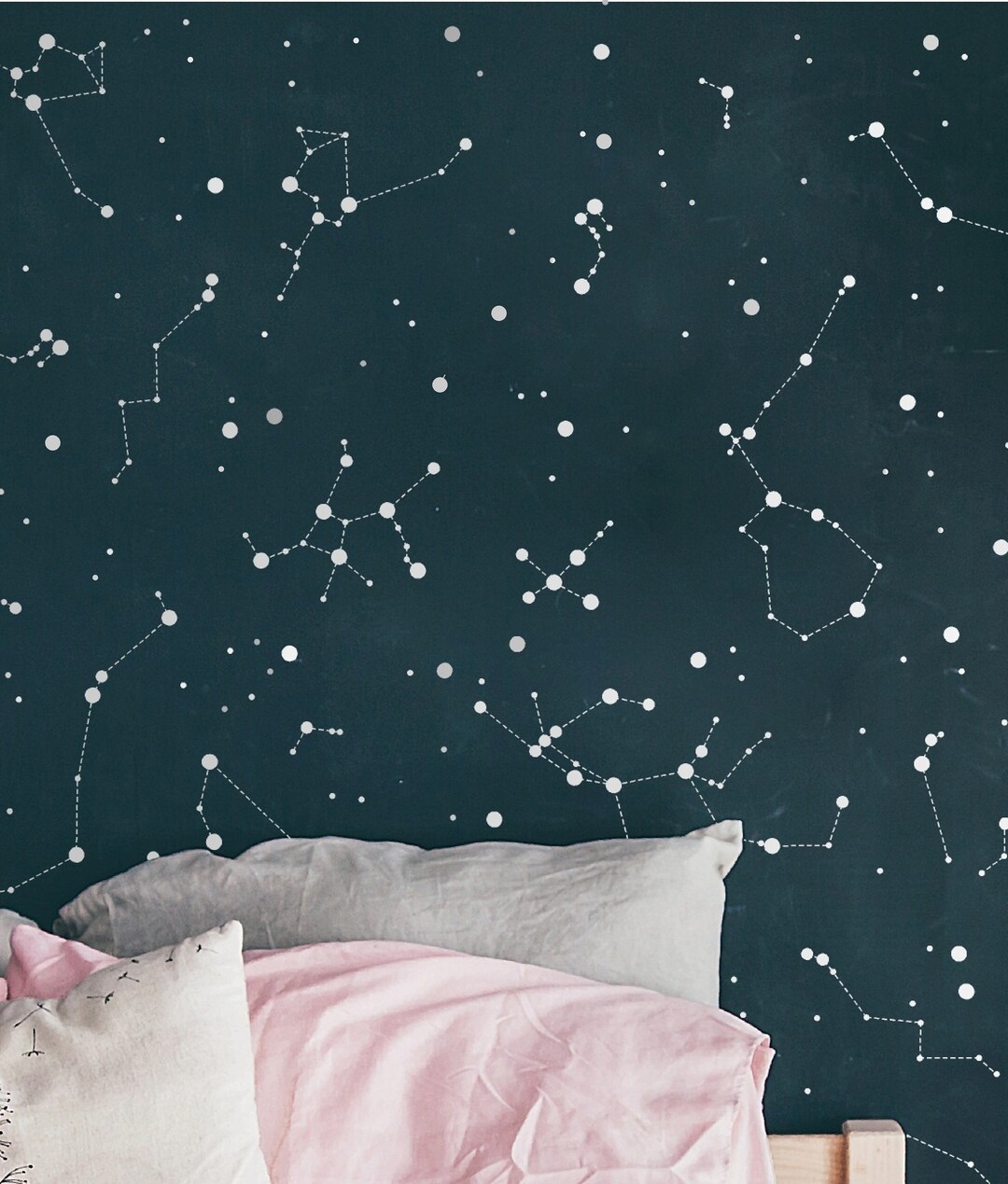 Constellation Wall Art Decals - Astronomy Zodiac Vinyl Stickers for ...