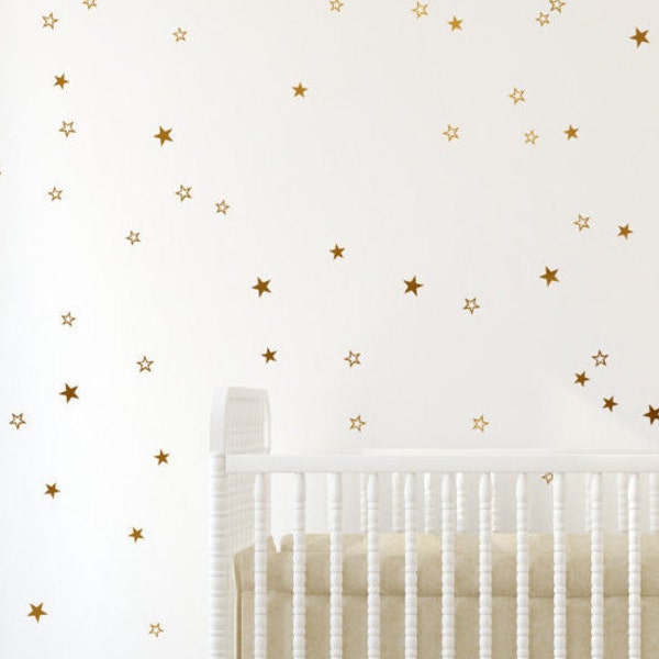Gold Wall Decals - Etsy