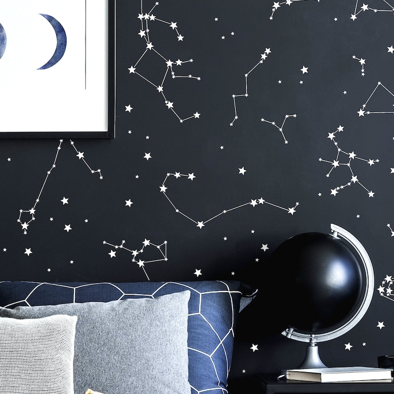 Constellation Wall Decal - Etsy