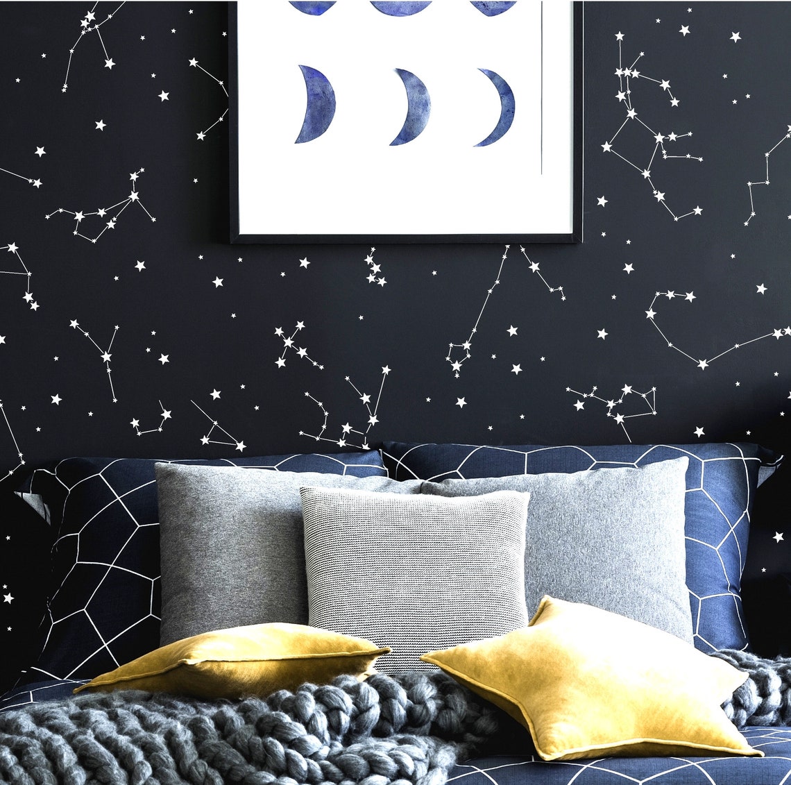 Constellation Stickers Constellation Decals Astronomy Wall | Etsy
