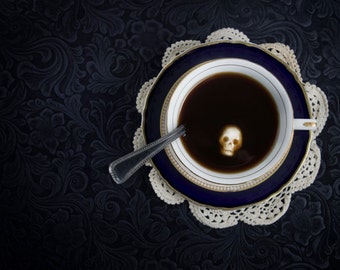 Deathly Tea Photo Print Free US Shipping Multiple Sizes | Etsy