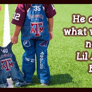 Aggie Yell Leader Overalls - Texas A&M Yell Leader Overalls - Future ...