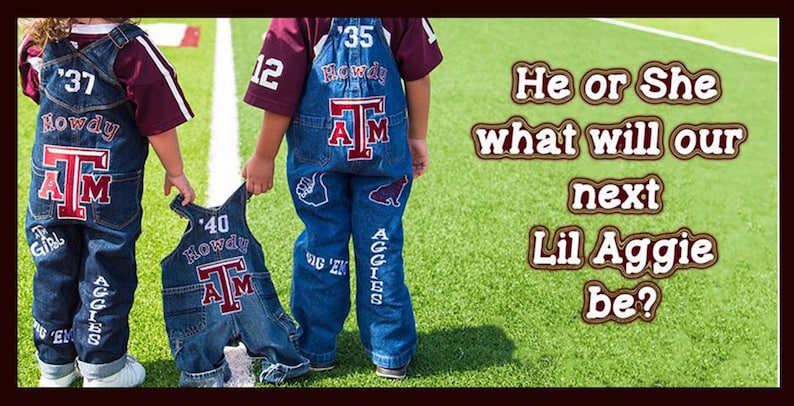 Aggie Yell Leader Overalls - Texas A&M Yell Leader Overalls - Future ...