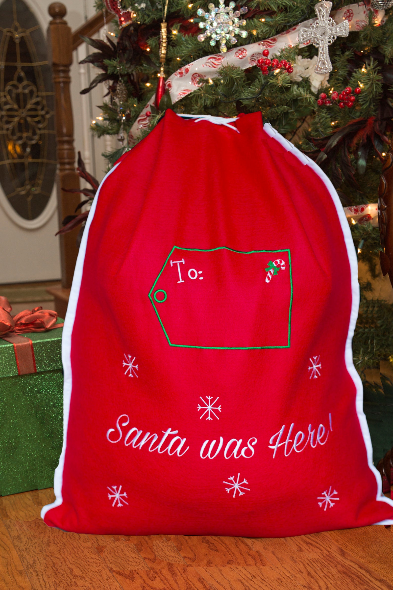 Personalized Santa Bag - Etsy