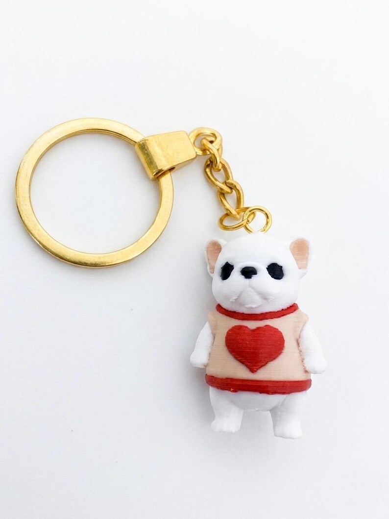 Viral Dog Keychain With Sweater and Bee Costume. - Etsy