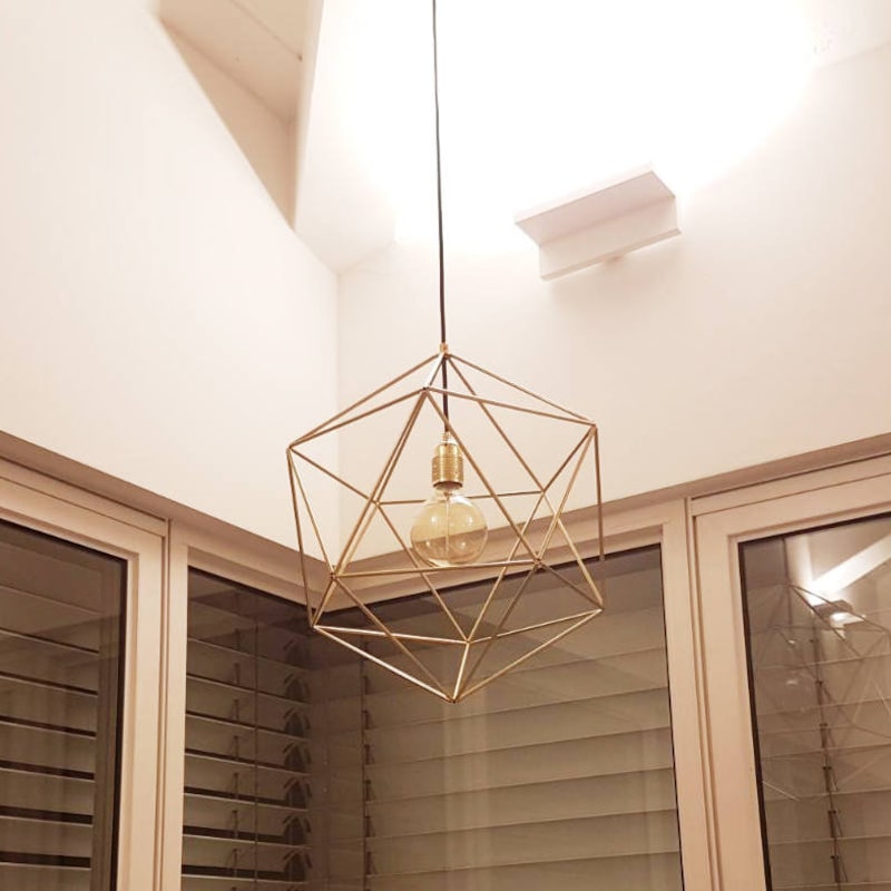 Geometric Lighting - Etsy