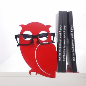 Modern Bookend Eyeglass Holder Stand- Owl Lover Gift - Etsy