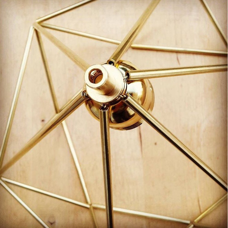 Modern Geometric Chandelier Lighting - Etsy