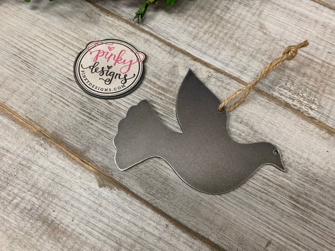 Turtle Dove Ornament Metal Ornament Tree Ornament - Etsy