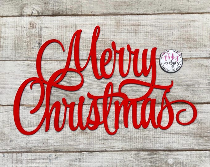 Merry Christmas Framed Wood Porch Sign | Christmas Porch Signs ...
