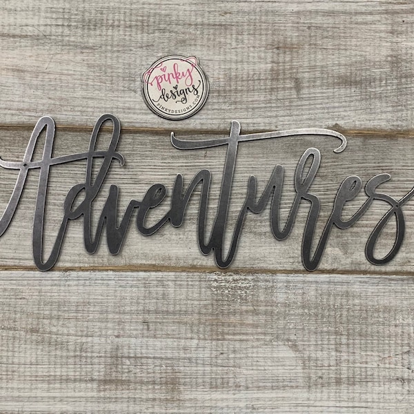 Adventure Metal Sign - Etsy