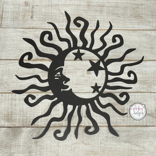 Metal Moon Wall Art - Etsy