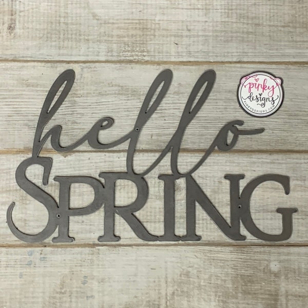 Spring Word Art - Etsy