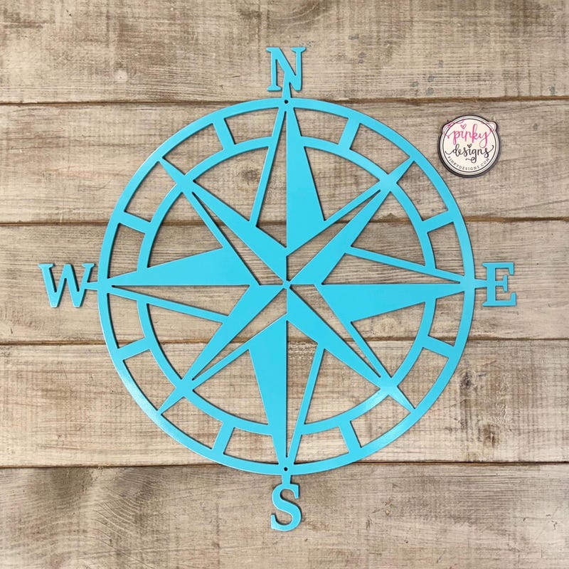Nautical Compass Wall Decor - Etsy