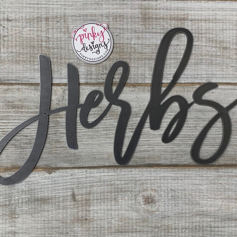 Herb Garden Signs - Etsy