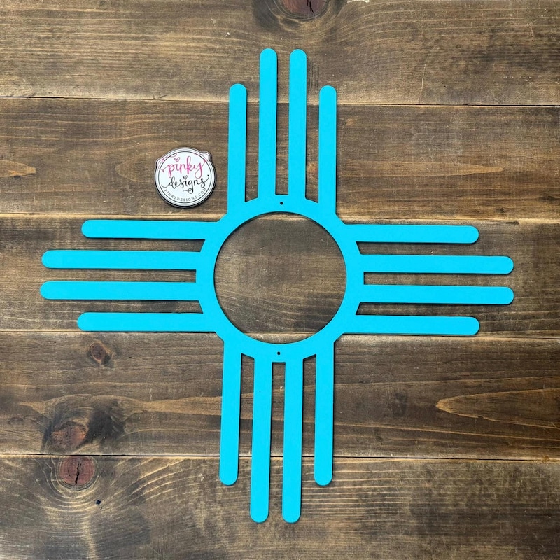 Metal Zia Sun Art - Etsy