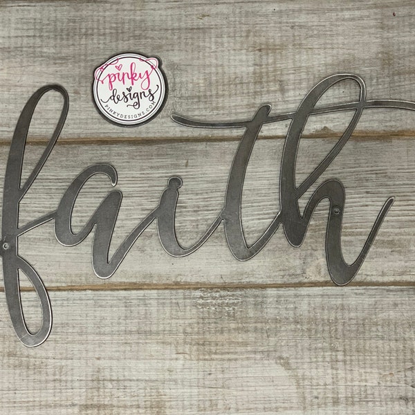 Faith Sign - Etsy