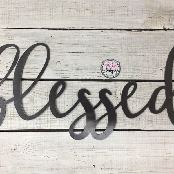 Blessed Sign - Etsy