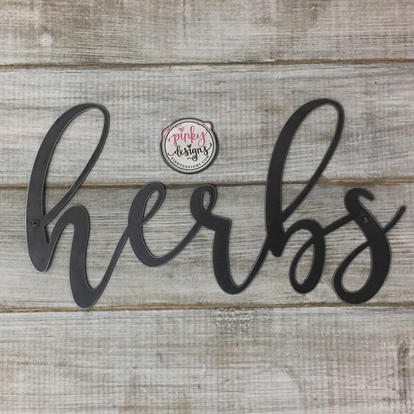 Herb Garden Signs - Etsy