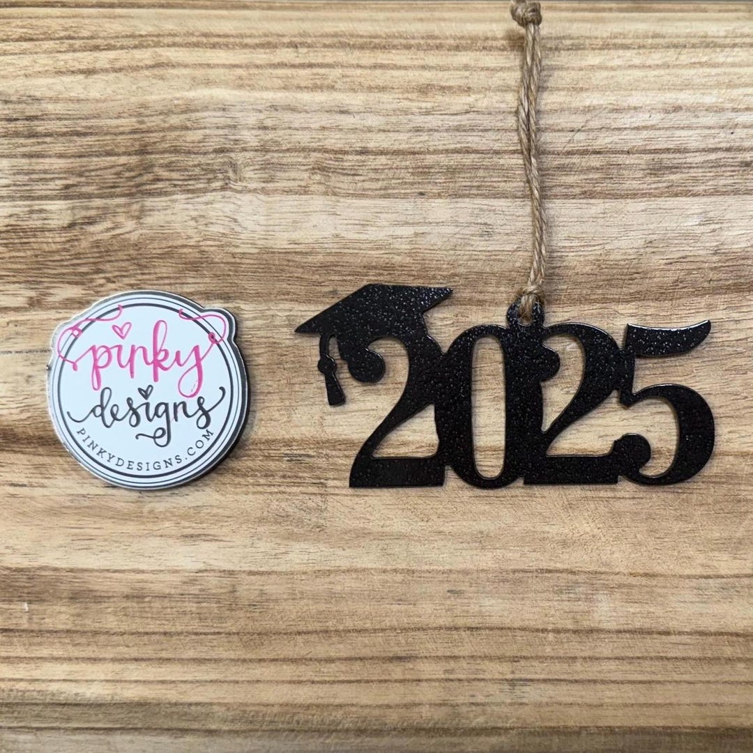 Graduation Cap 2025 Metal Ornament | Graduation Decor | Graduate ...