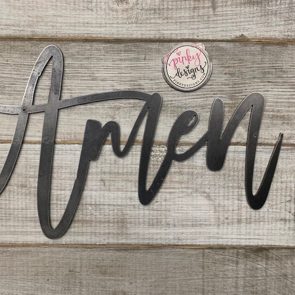 Amen Sign - Etsy