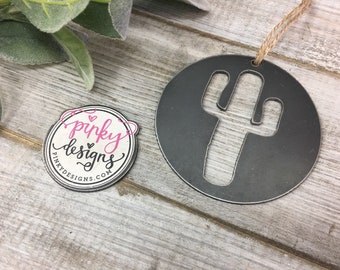 Wooden Cactus Name Tag // Engraved Cactus Name Tag // Cactus - Etsy