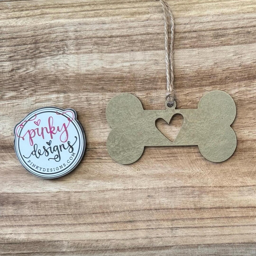 Dog Bone Metal Ornament | Christmas Tree Decor | Veterinary Gift ...