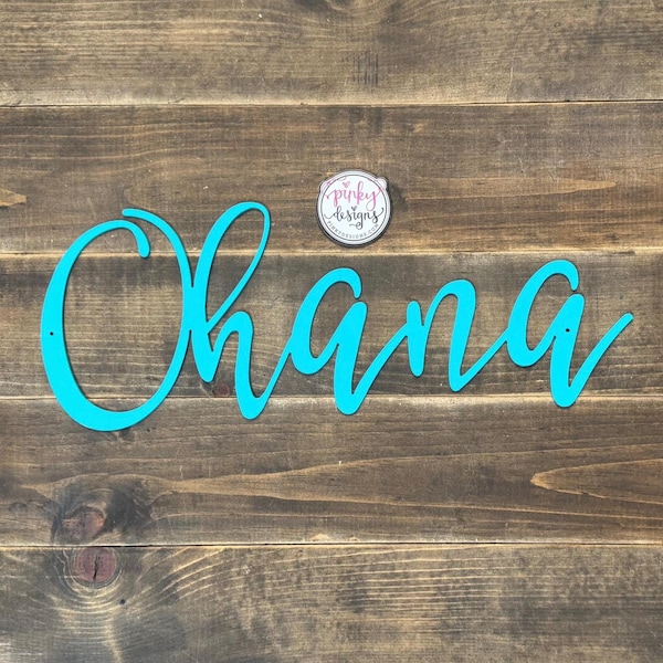 Ohana Sign - Etsy